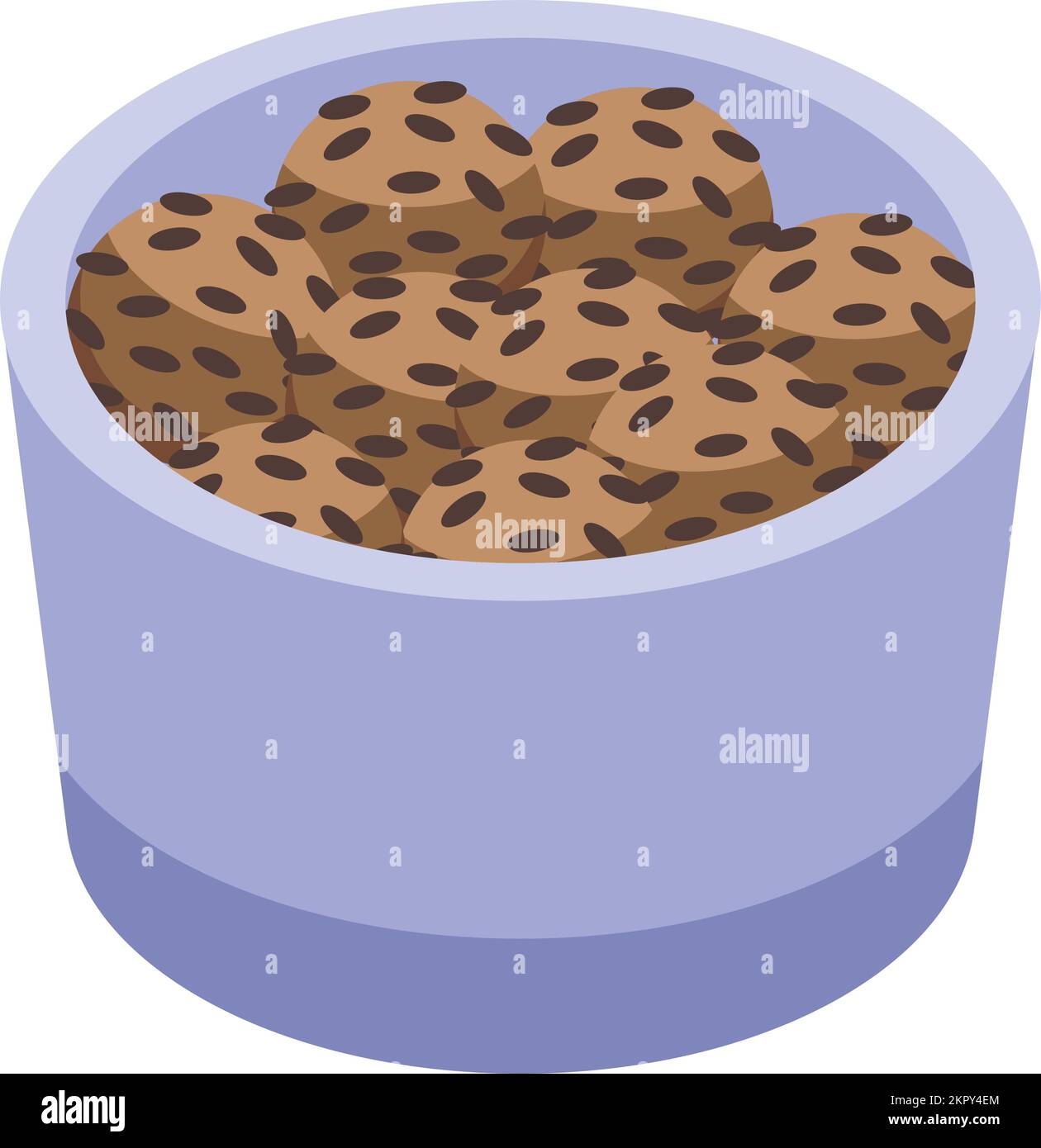 Rice balls icon isometric vector. Brazilian food. African snack Stock ...