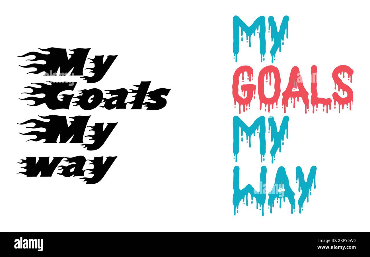 Hand drawn vintage illustrations with lettering Stock Vector Image ...