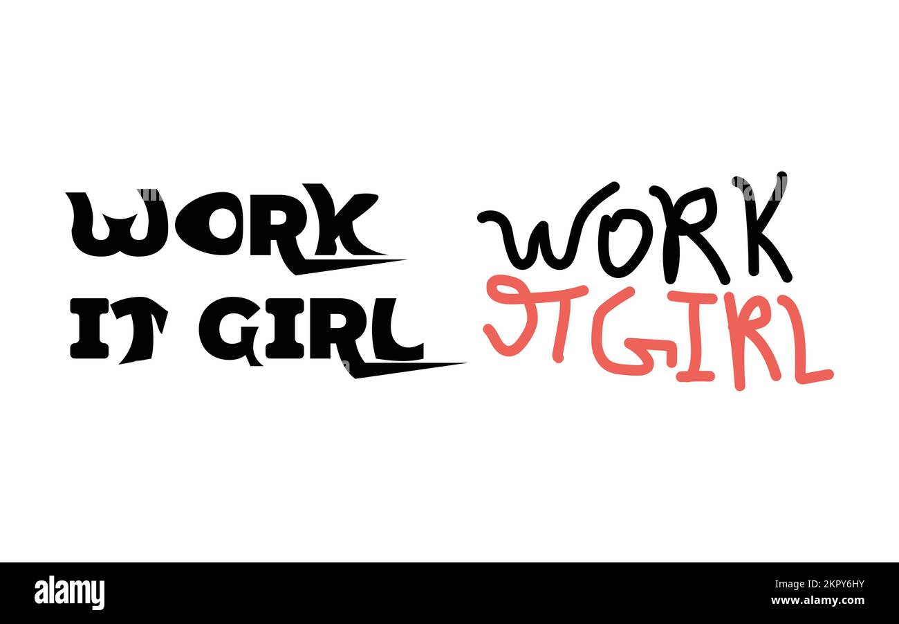 Hand drawn vintage illustrations with lettering Stock Vector Image ...