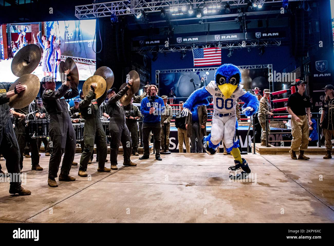 U.S. AIR FORCE ACADEMY, Colo. – U.S. Air Force Academy mascot 'The Bird ...