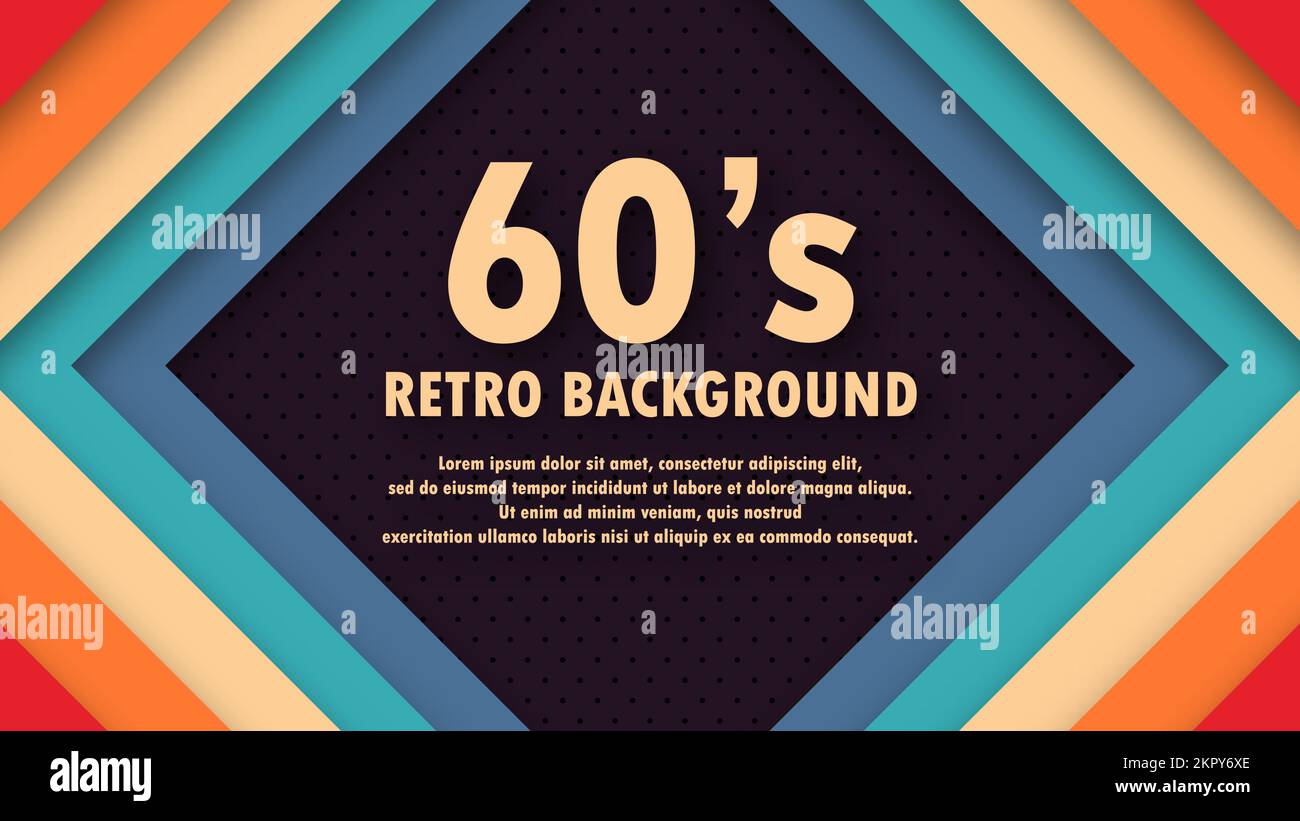 60 60 60s 1960 1960 1960s Stock Vector Images - Alamy