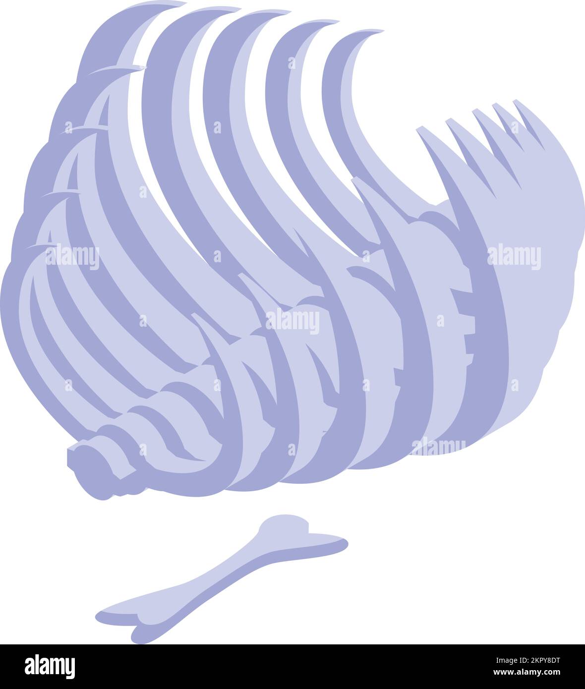 Hyena food icon isometric vector. Wild animal. Nature dog Stock Vector ...