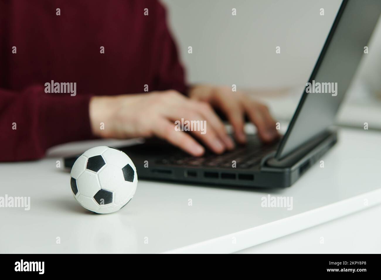 Football table computer hi-res stock photography and images - Alamy