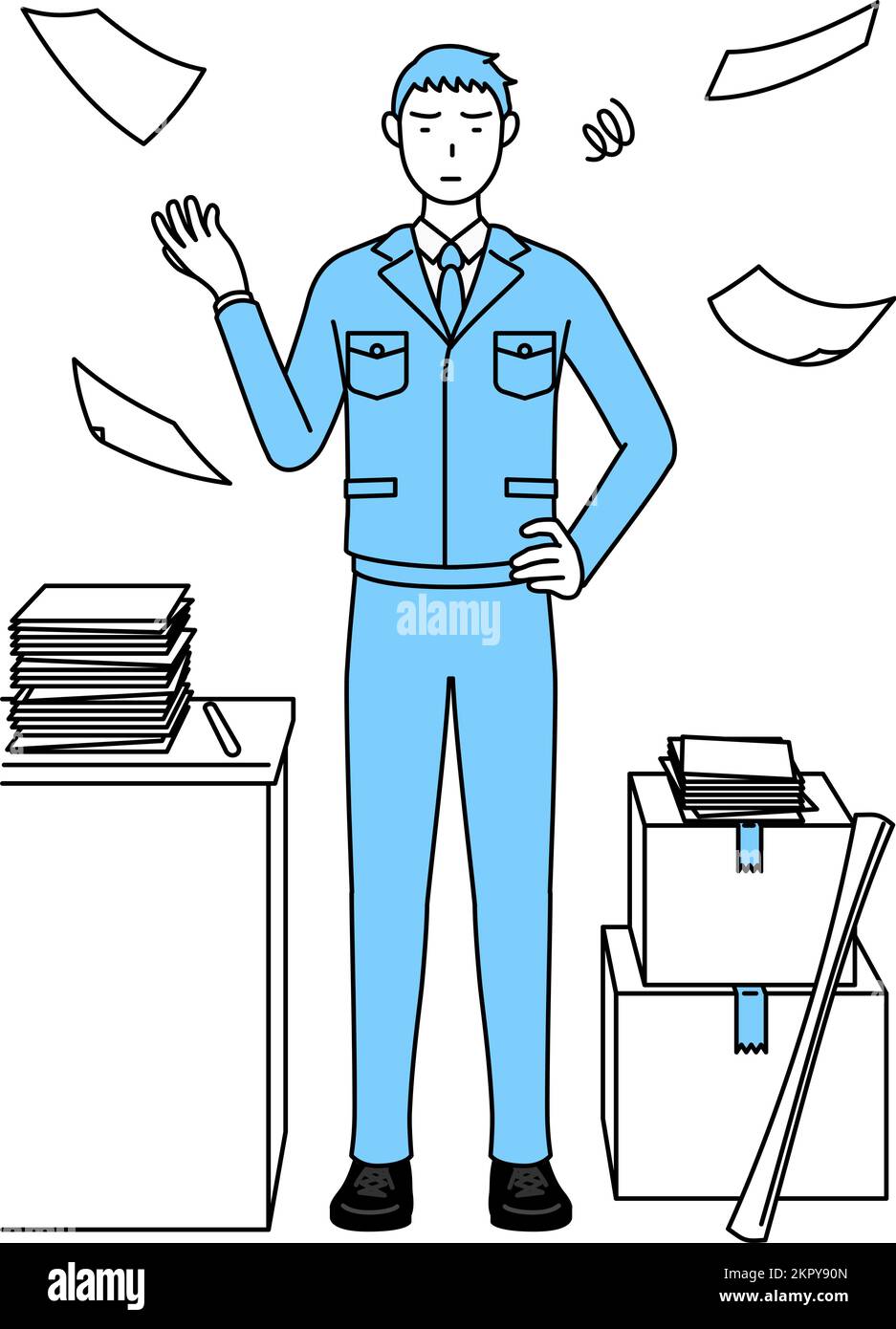Unorganized manner Stock Vector Images - Alamy