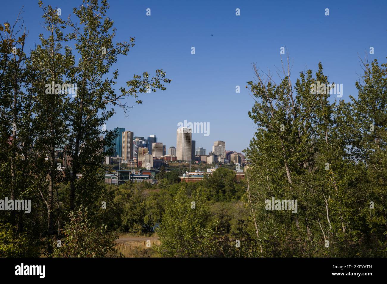Edmonton Stratchona historical district Stock Photo - Alamy