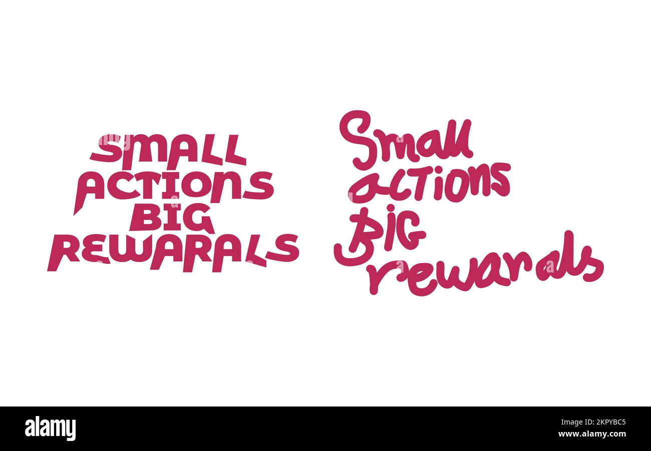 Hand drawn vintage illustrations with lettering Stock Vector Image ...