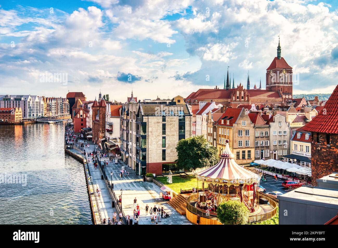 Gdansk aerial hi-res stock photography and images - Alamy