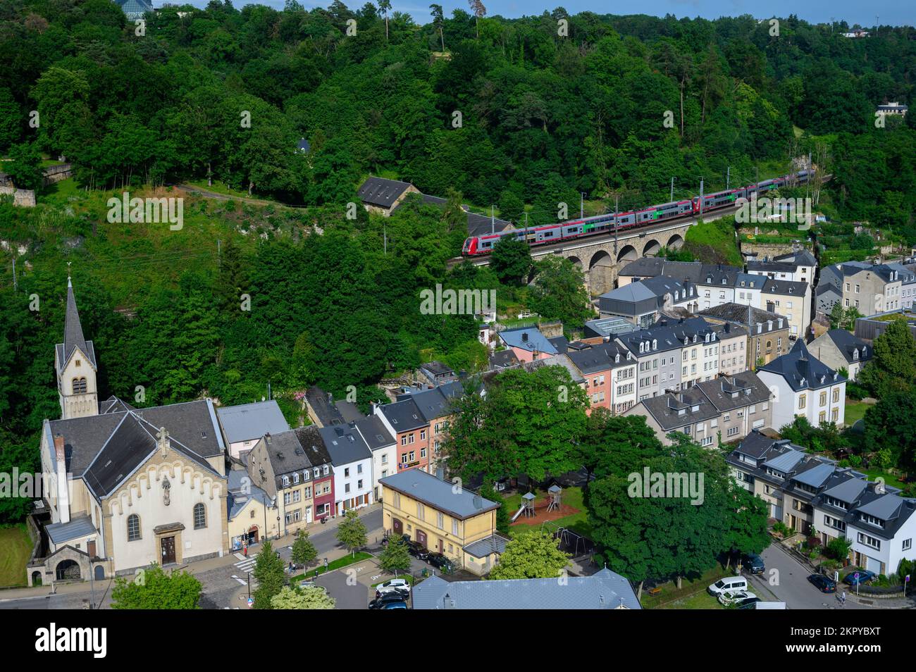 The pfaffenthal panoramic elevator hi-res stock photography and images ...