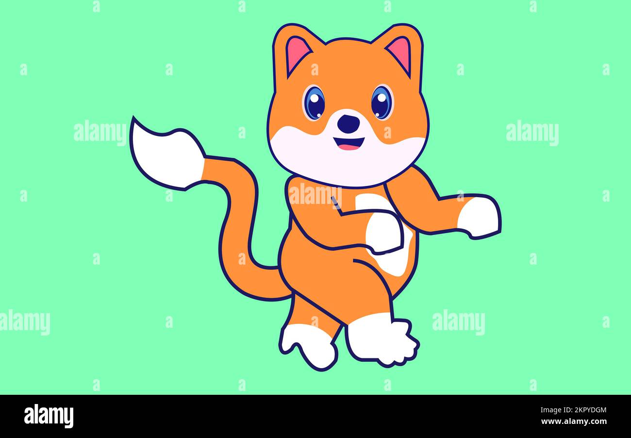 Cute cartoon vector puppy dog Stock Vector Image & Art - Alamy