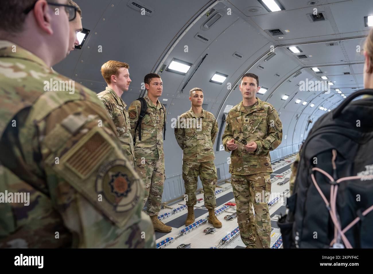 Lt. Col. Ken Burrows, 911th Air Refueling Squadron operations officer ...