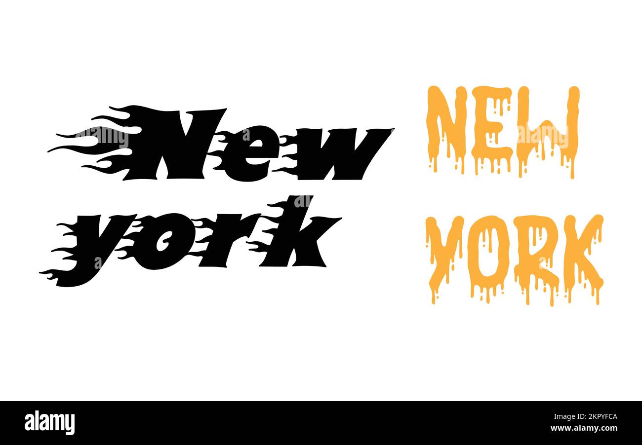 Hand drawn vintage illustrations with lettering Stock Vector Image ...