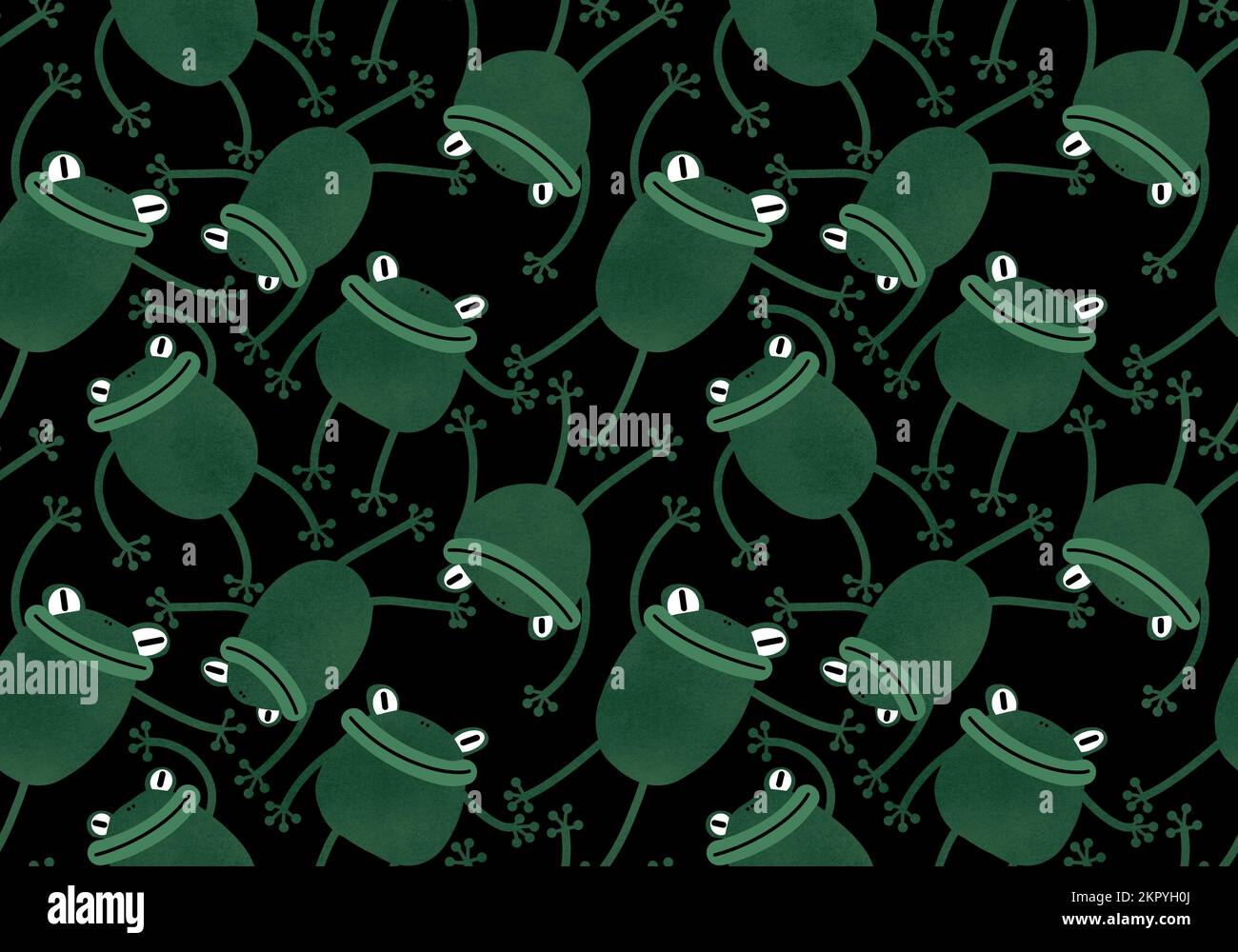 Cartoon animals seamless frogs pattern for wrapping paper and fabrics ...