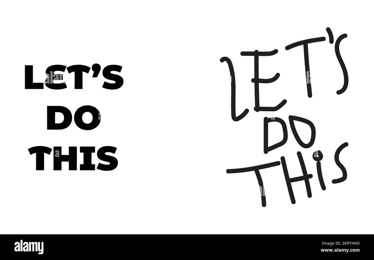 Hand drawn vintage illustrations with lettering Stock Vector Image ...