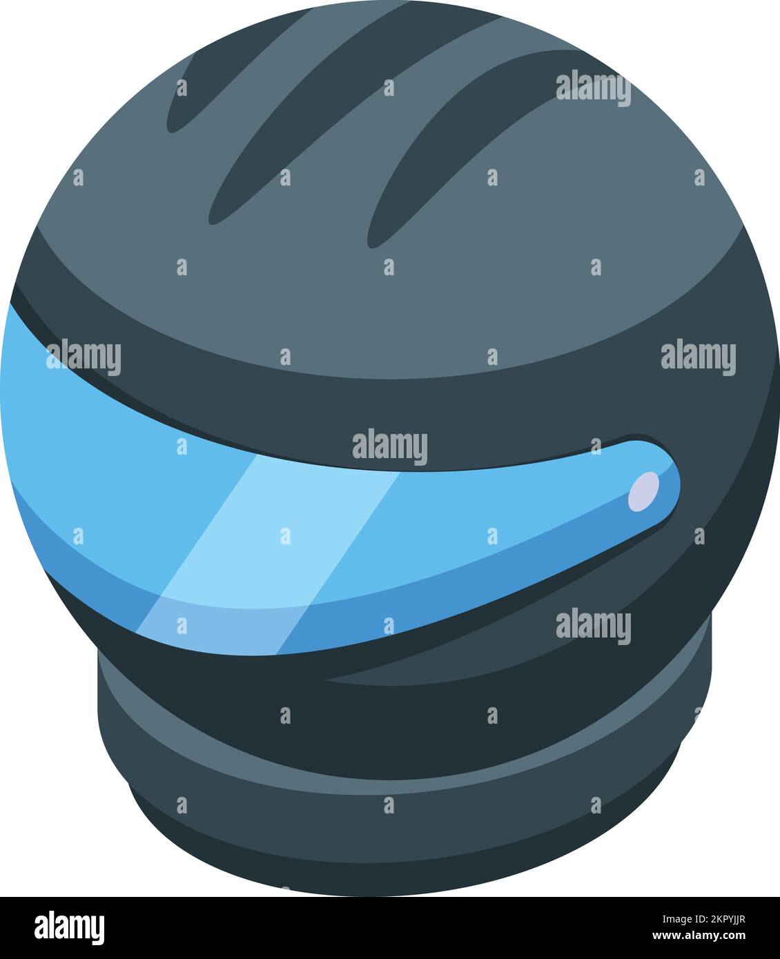 Biker sport helmet icon isometric vector. Motorcycle uniform. Driver ...