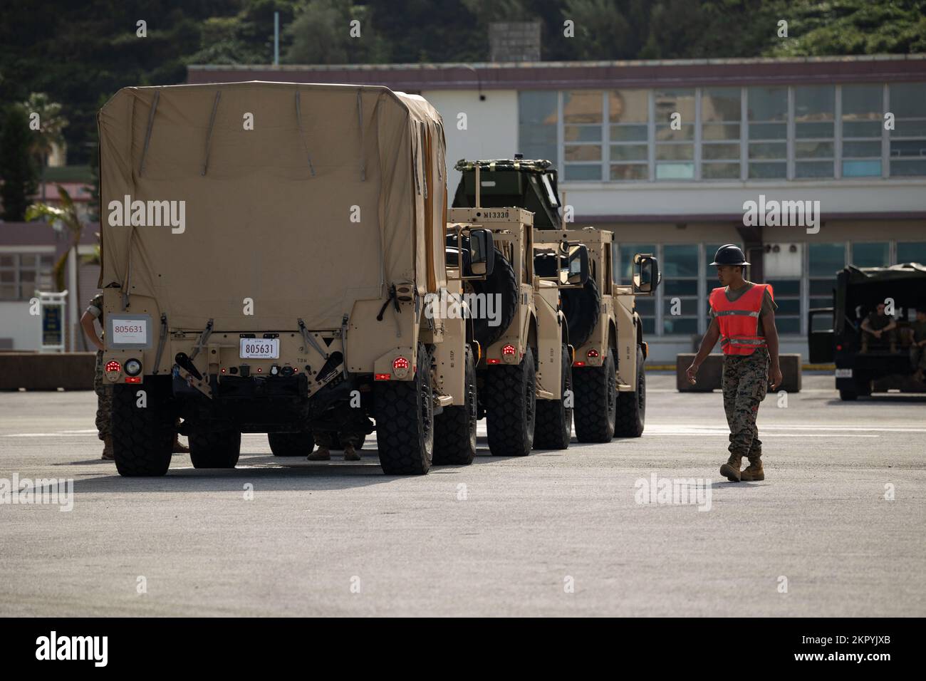 U.S. Marines with the 3d Marine Logistics Group and Soldiers with the ...