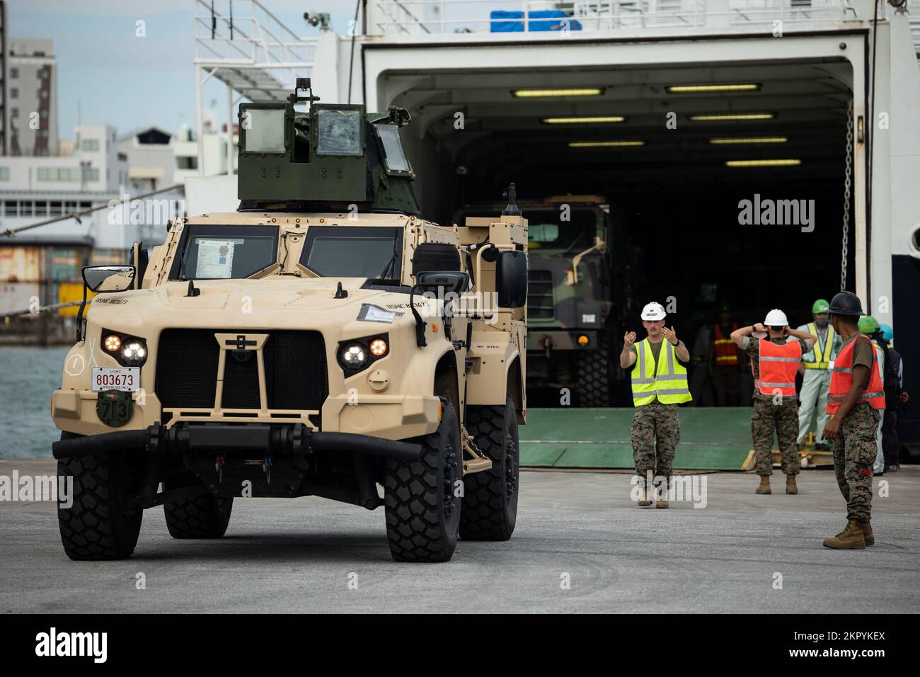 U.S. Marines with the 3d Marine Logistics Group and Soldiers with the ...
