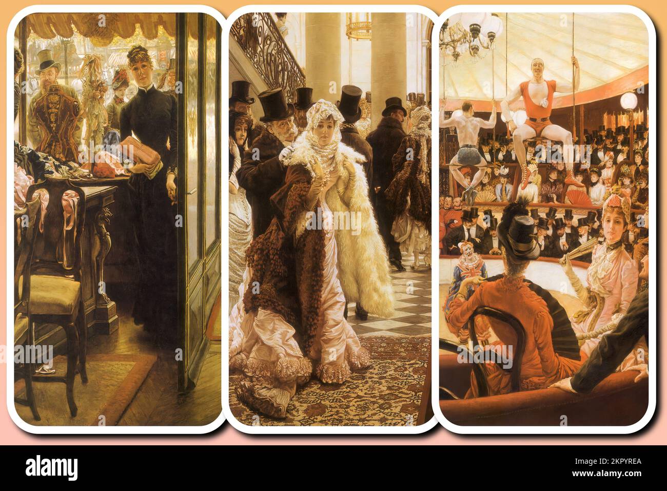 (Victorian Art) A collection of beautiful Victorian paintings Stock ...