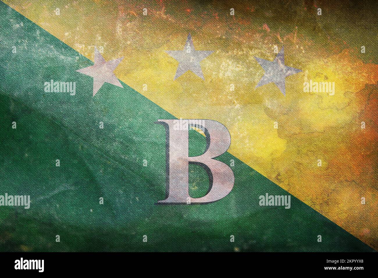 retro flag of English Creole peoples Bocas del Toro people with grunge ...