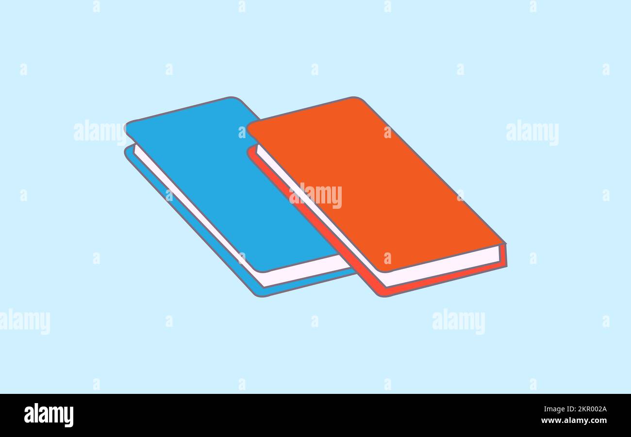 Icons of books vector Stock Vector Image & Art - Alamy