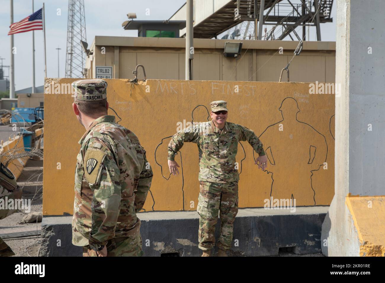 U.S. Army Col. Seth Morgulas, the commanding officer of the 369th ...