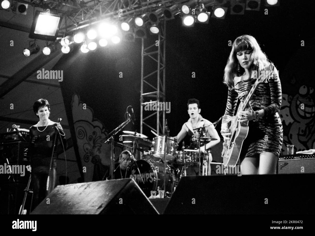 The cramps poison ivy Black and White Stock Photos & Images - Alamy