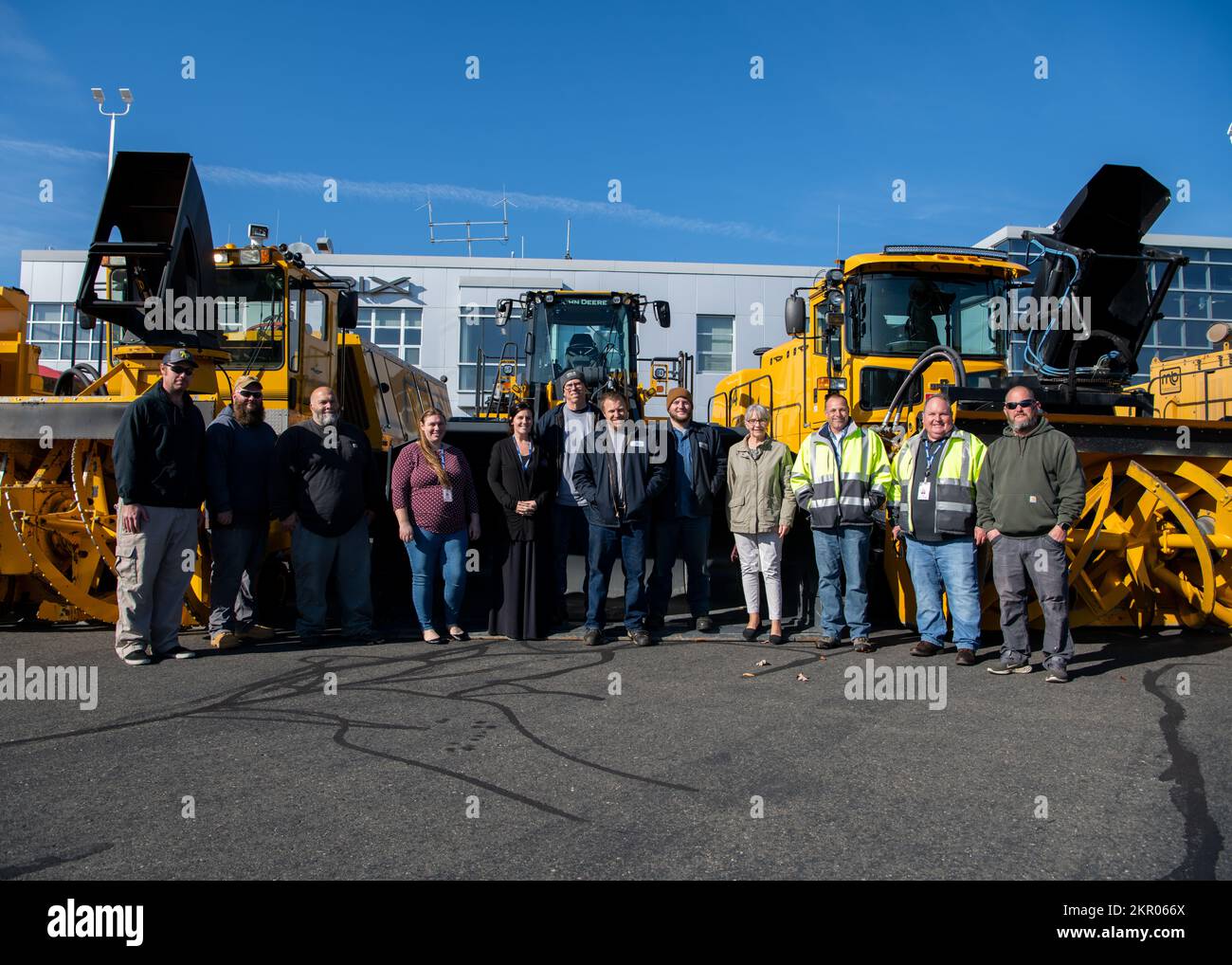 Employees of Westfield-Barnes Regional Airport and the 104th Fighter ...