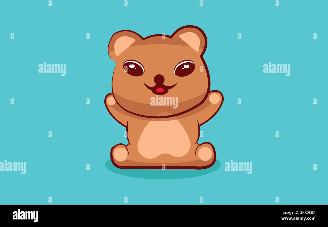 Vector illustration of panda isolated Stock Vector Image & Art - Alamy