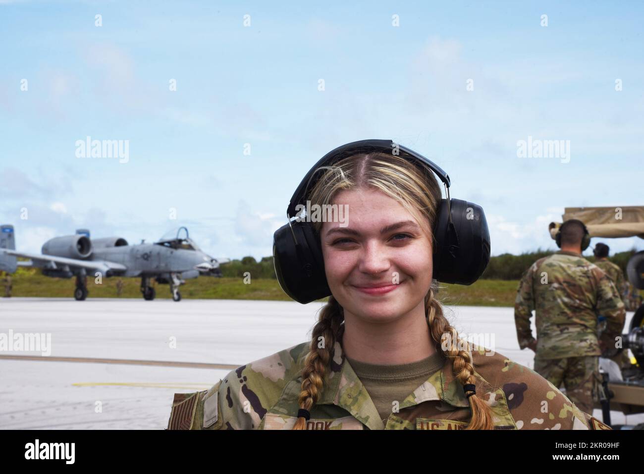 U.S. Air Force Airman 1st Class Starr Cook, 23rd Wing command post ...