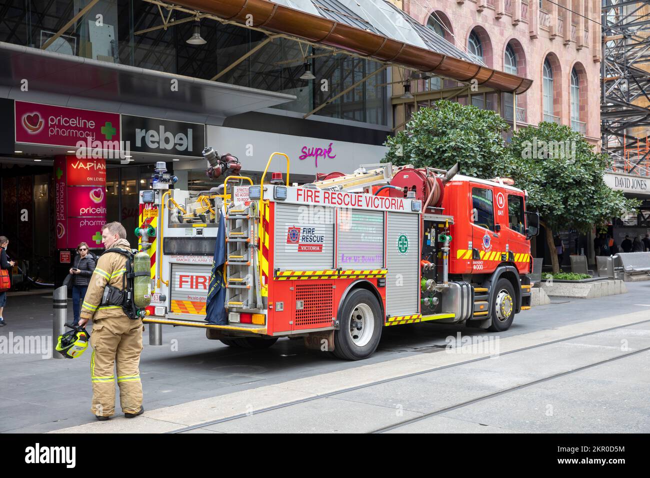 Australian fireman equipment hi-res stock photography and images - Alamy