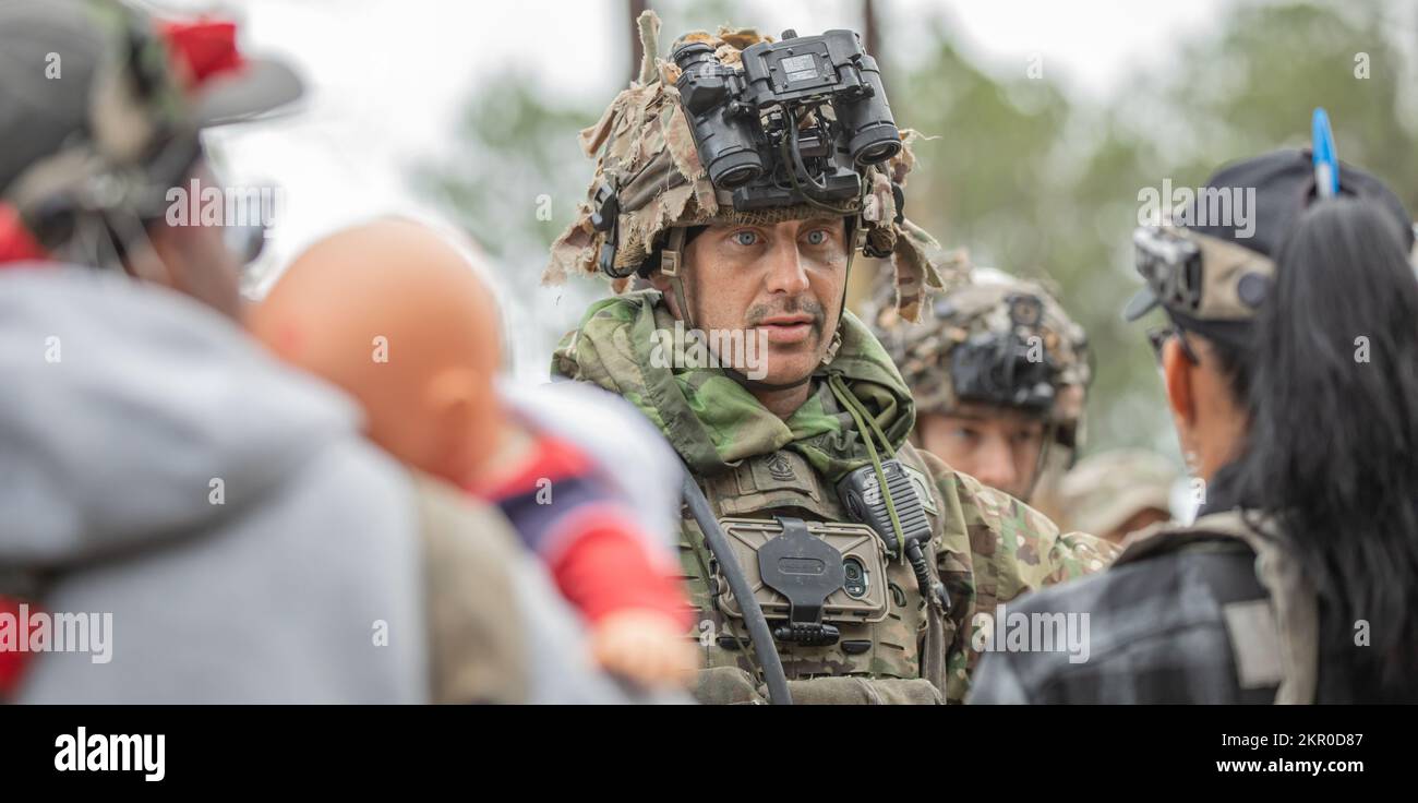 Paratroopers assigned to the 1st Brigade Combat Team, 82nd Airborne ...