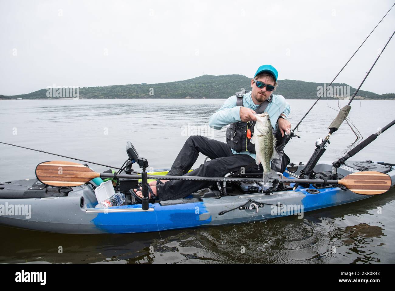 Man fishing in beautiful spring hi-res stock photography and images - Alamy