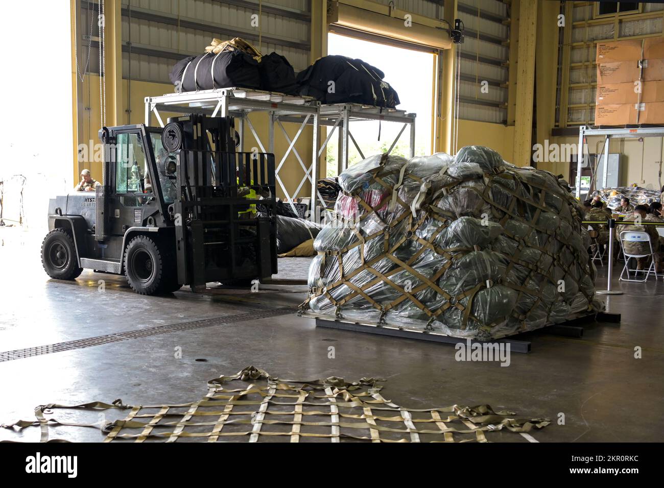 A U.S. Airman with the 156th Wing, Puerto Rico Air National Guard ...