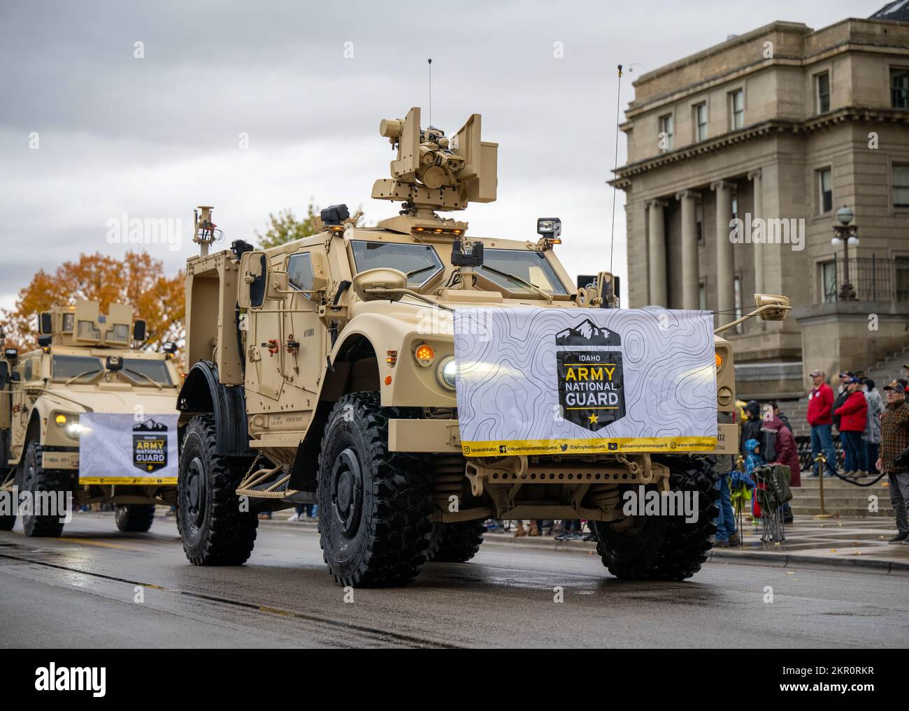 The Idaho National Guard participated the Idaho Veterans Parade in ...