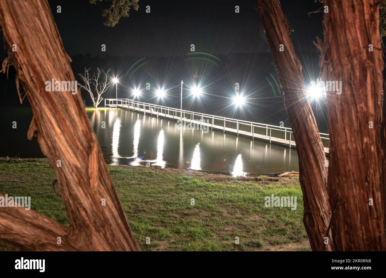 boat dock between trees Texas Stock Photo - Alamy