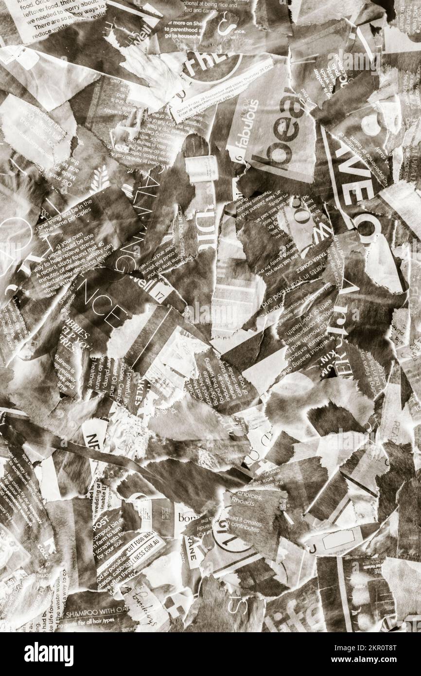 Old damaged page of magazine hi-res stock photography and images - Alamy