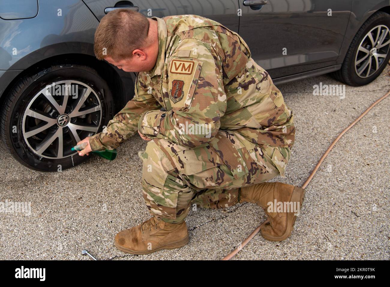 U.S. Air Force Tech. Sgt. Cody Noice, 121st Air Refueling Wing Vehicle ...