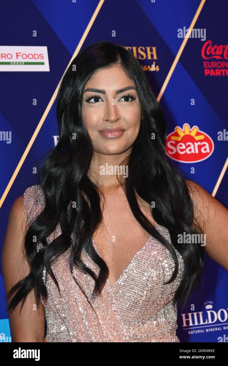London, UK - 28th November 2022 Farah Sattaur at The British Curry ...