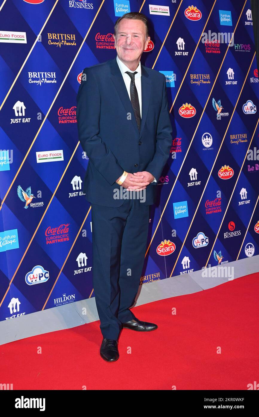 London, UK - 28th November 2022 Phil Tufnell at The British Curry ...