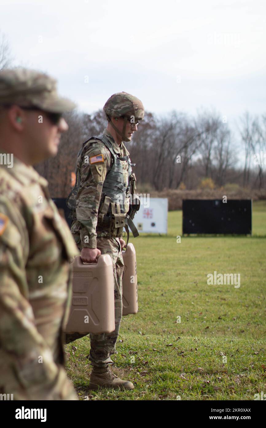 U.S. Army Sgt. Phillip Holmes, assigned to 1st Battalion, 137th ...