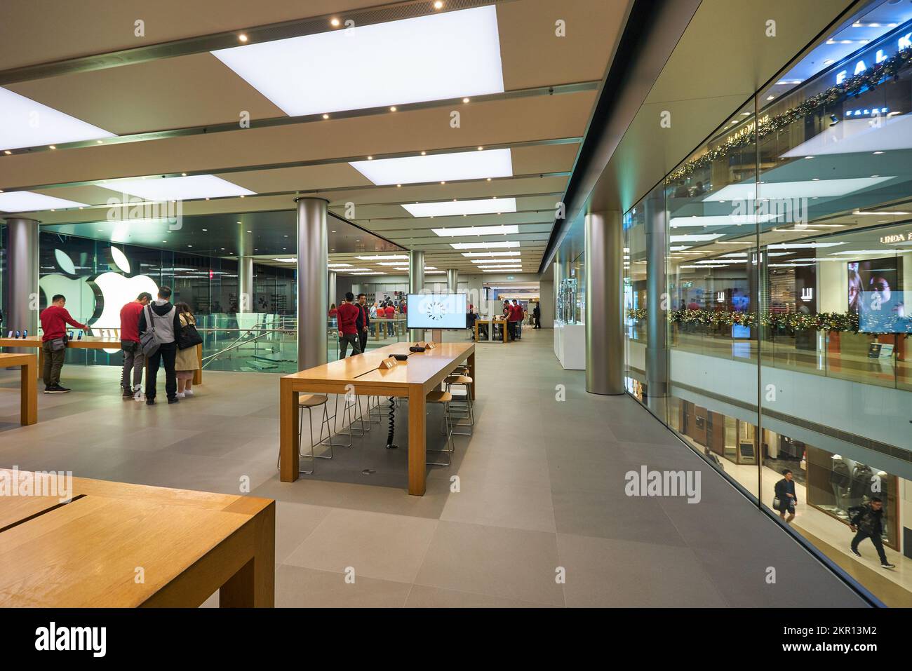 Apple Store Interior Hong Kong