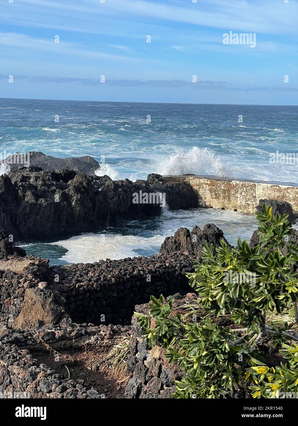 Garachico volcanic natural pools hi-res stock photography and images ...