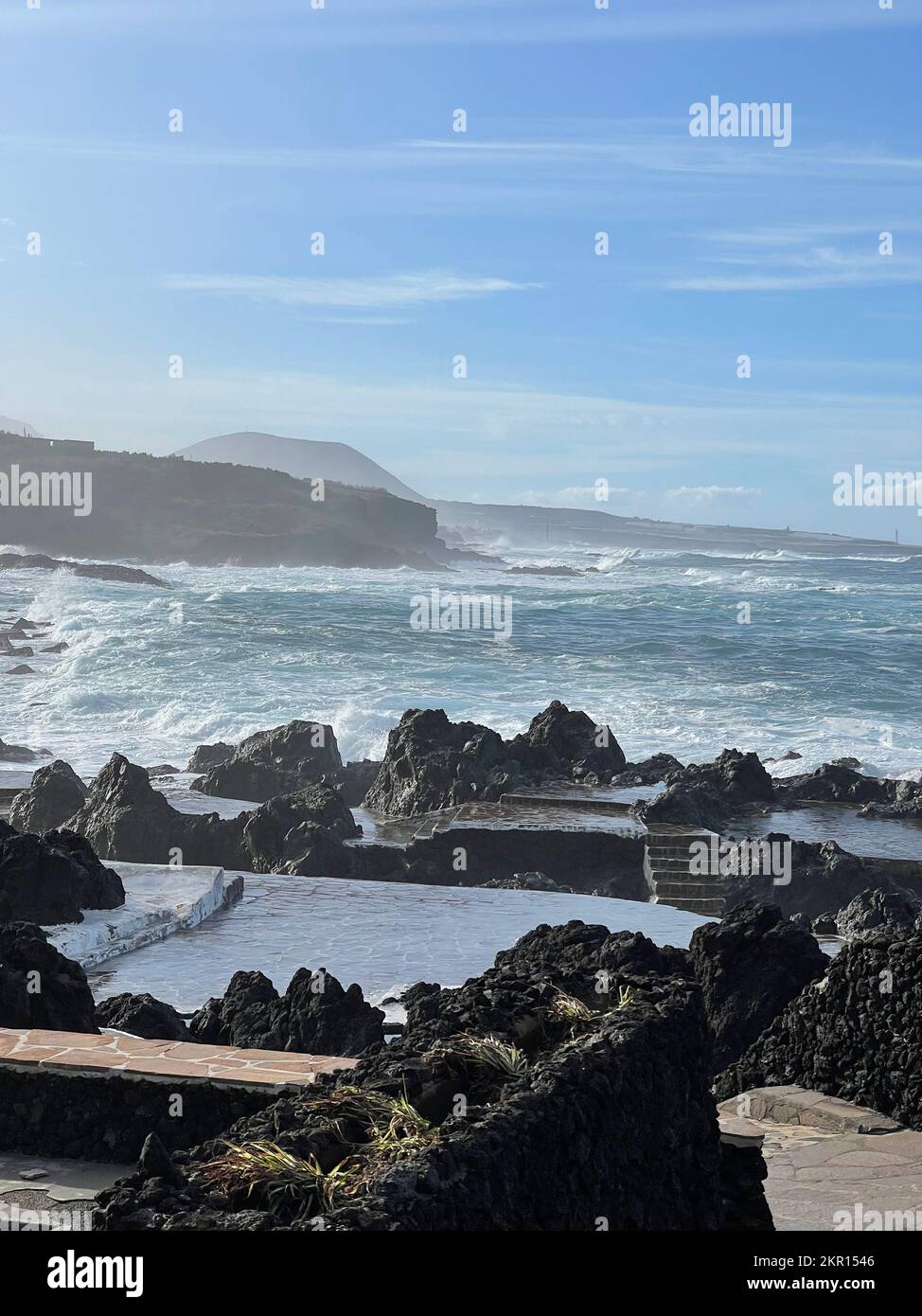 Garachico volcanic natural pools hi-res stock photography and images ...