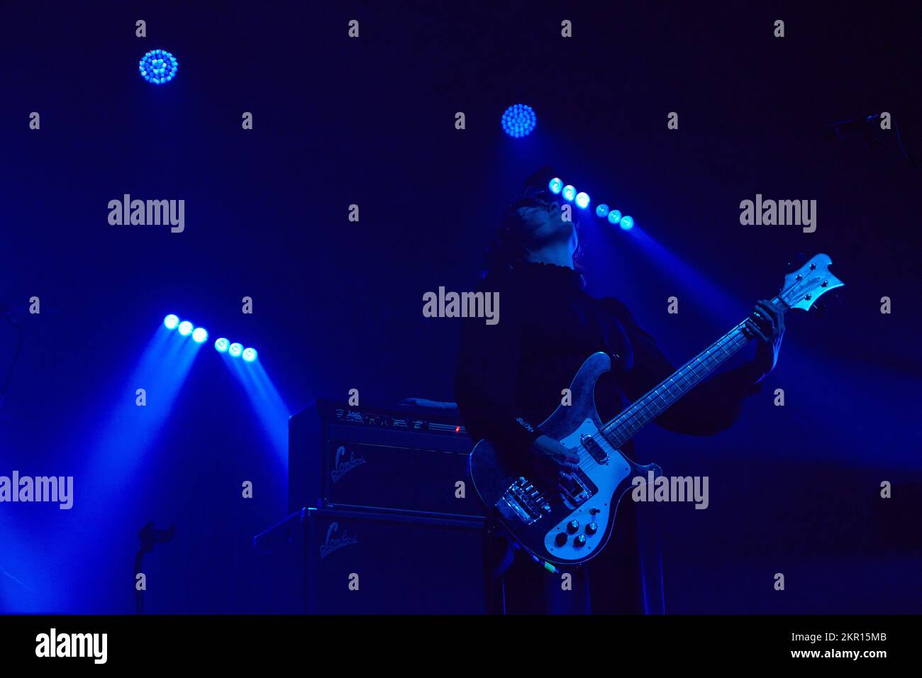 Naples, Italy. 28th Nov, 2022. Alberto Ferrari of Verdena during ...