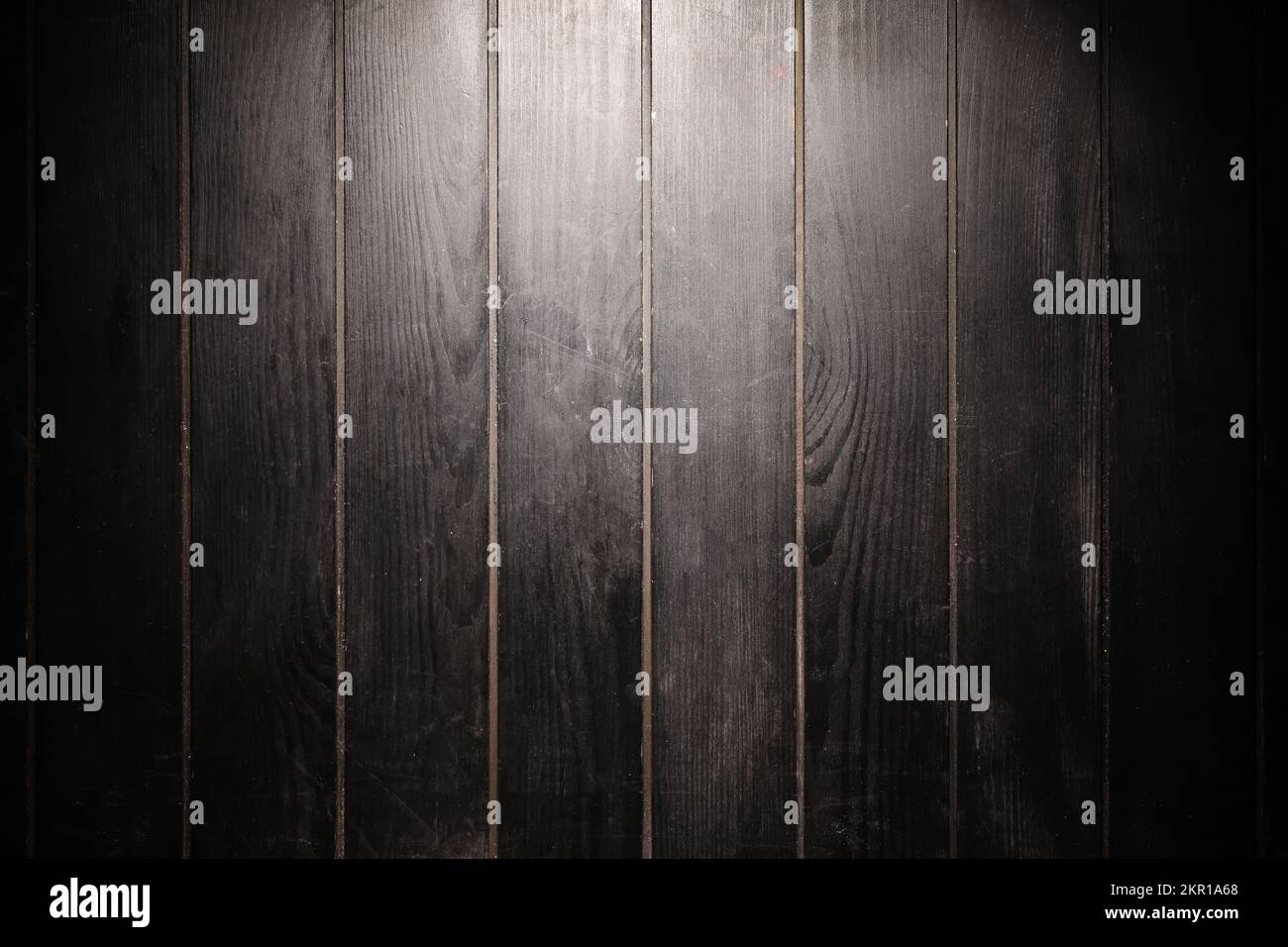 Black wooden texture with backlight as background Stock Photo - Alamy