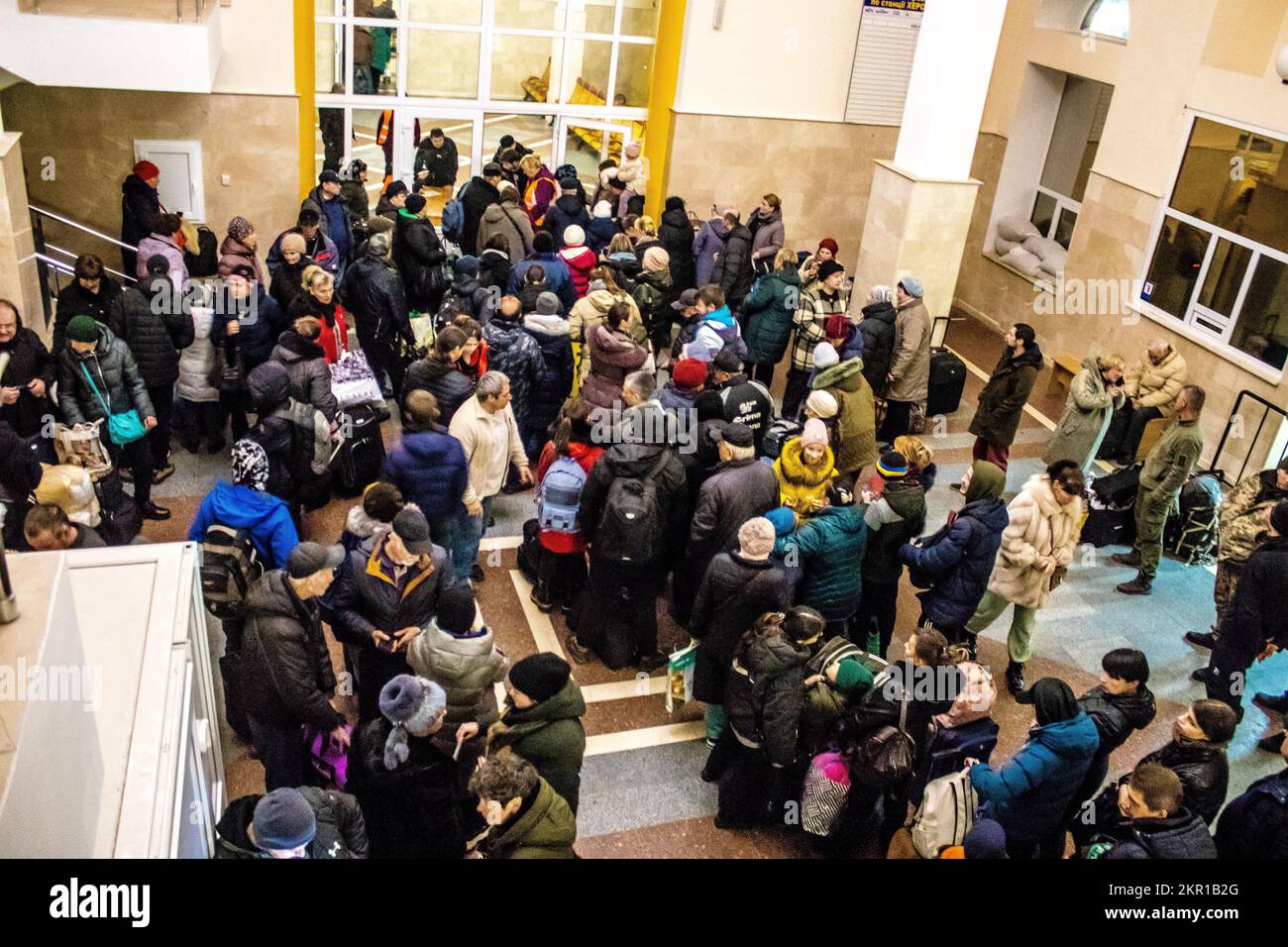 The inahabitants of Kherson have been ordered to evacuate the city. The ...