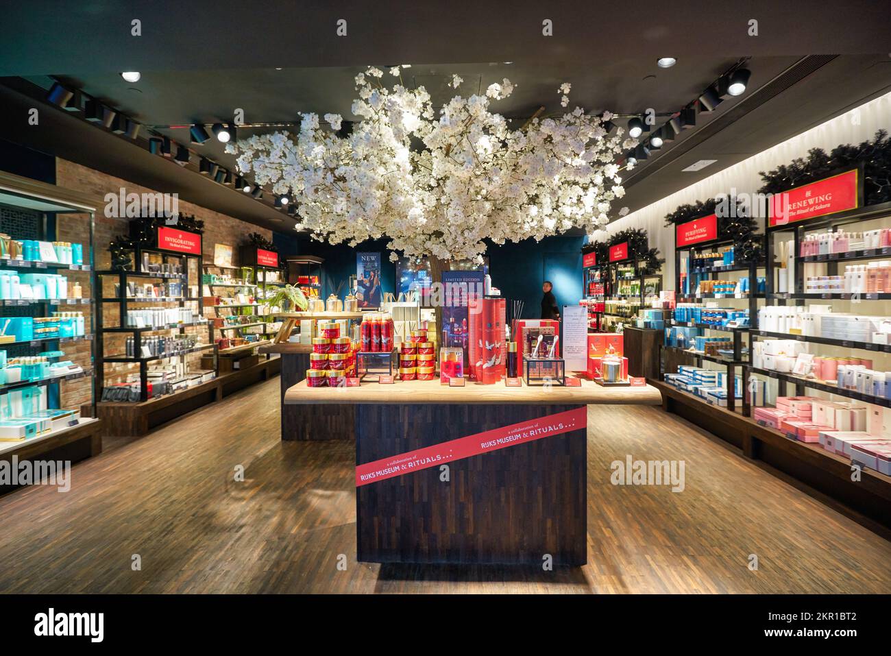 HONG KONG - CIRCA DECEMBER, 2019: interior shot of Rituals store at ...