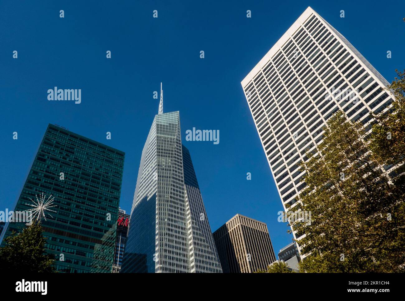 Bank of America Building among Skyscrapers in Midtown Manhattan, NYC ...