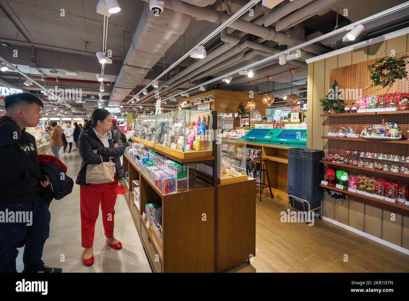 HONG KONG - CIRCA DECEMBER, 2019: various goods on display in store at ...