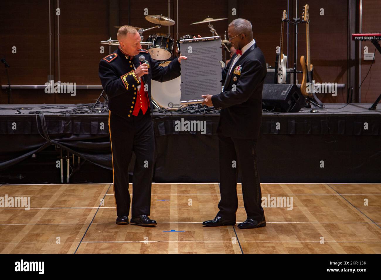 U.S. Marine Corps Brig. Gen. Jason L. Morris, the Commanding General of ...