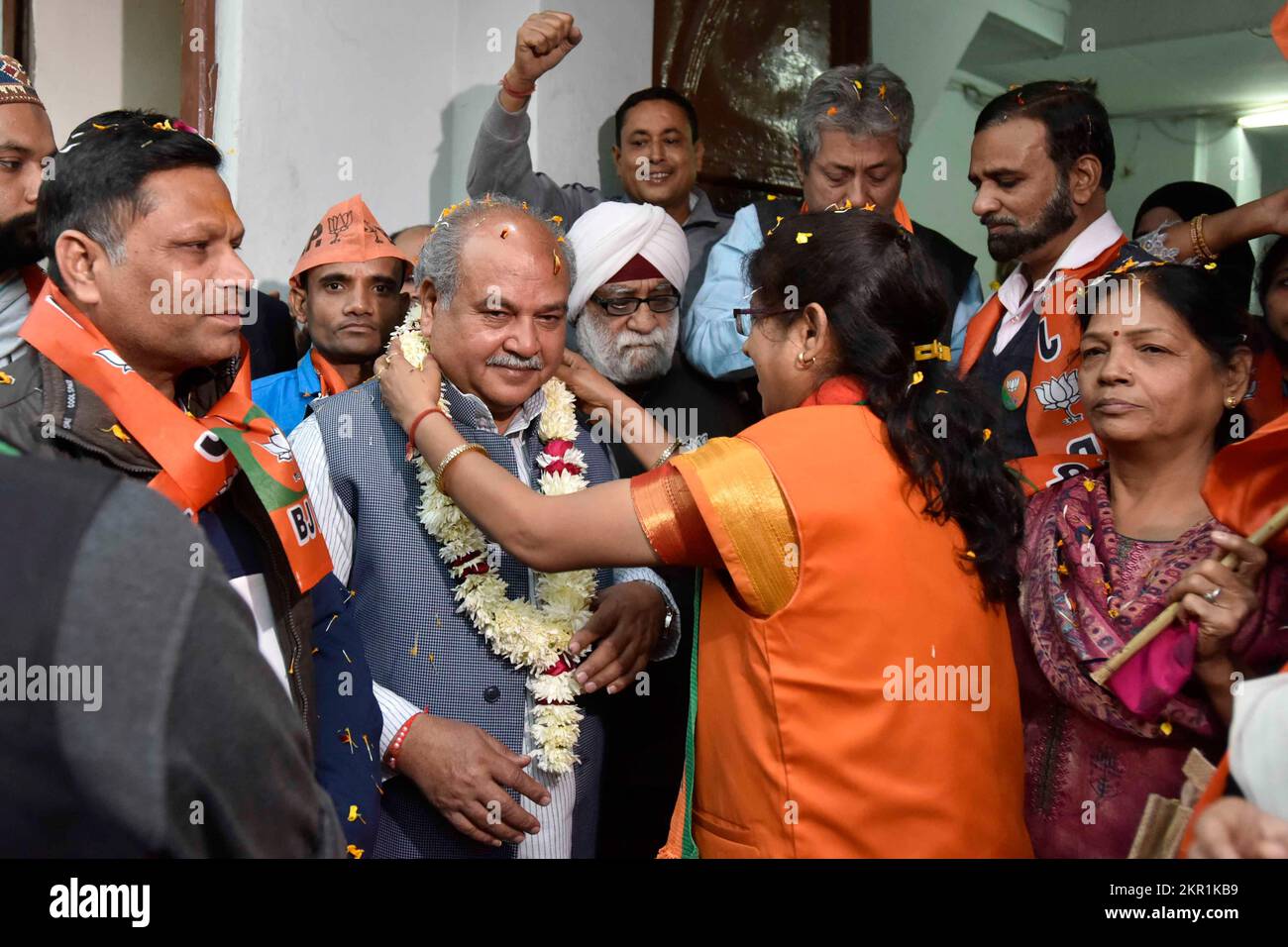 New Delhi, India. 28th Nov, 2022. NEW DELHI, INDIA - NOVEMBER 28: Union ...